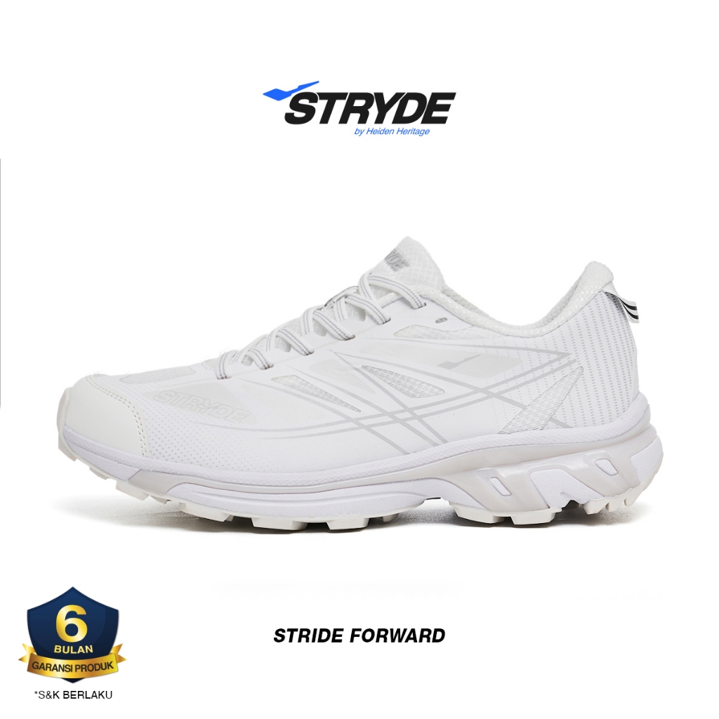 Jual HEIDEN HERITAGE [HRTG] - TERRA STRYDE - FULL WHITE - Sepatu Sport ...