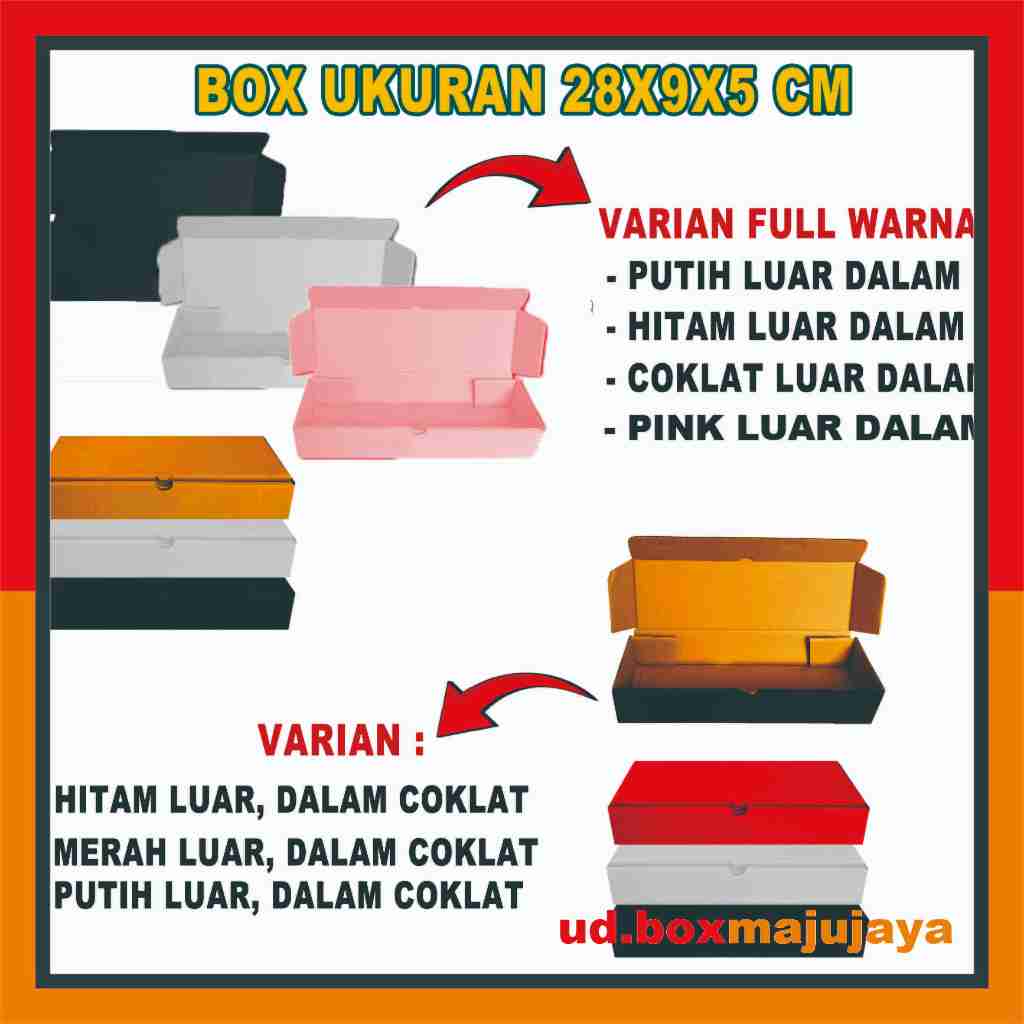 Jual Box 28x9x5 Cm / Lipat Depan / Box Kain | Shopee Indonesia