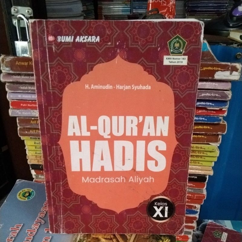 Jual buku Al-Qur'an hadis kelas 2/11/XI madrasah Aliyah penerbit bumi aksara | Shopee Indonesia