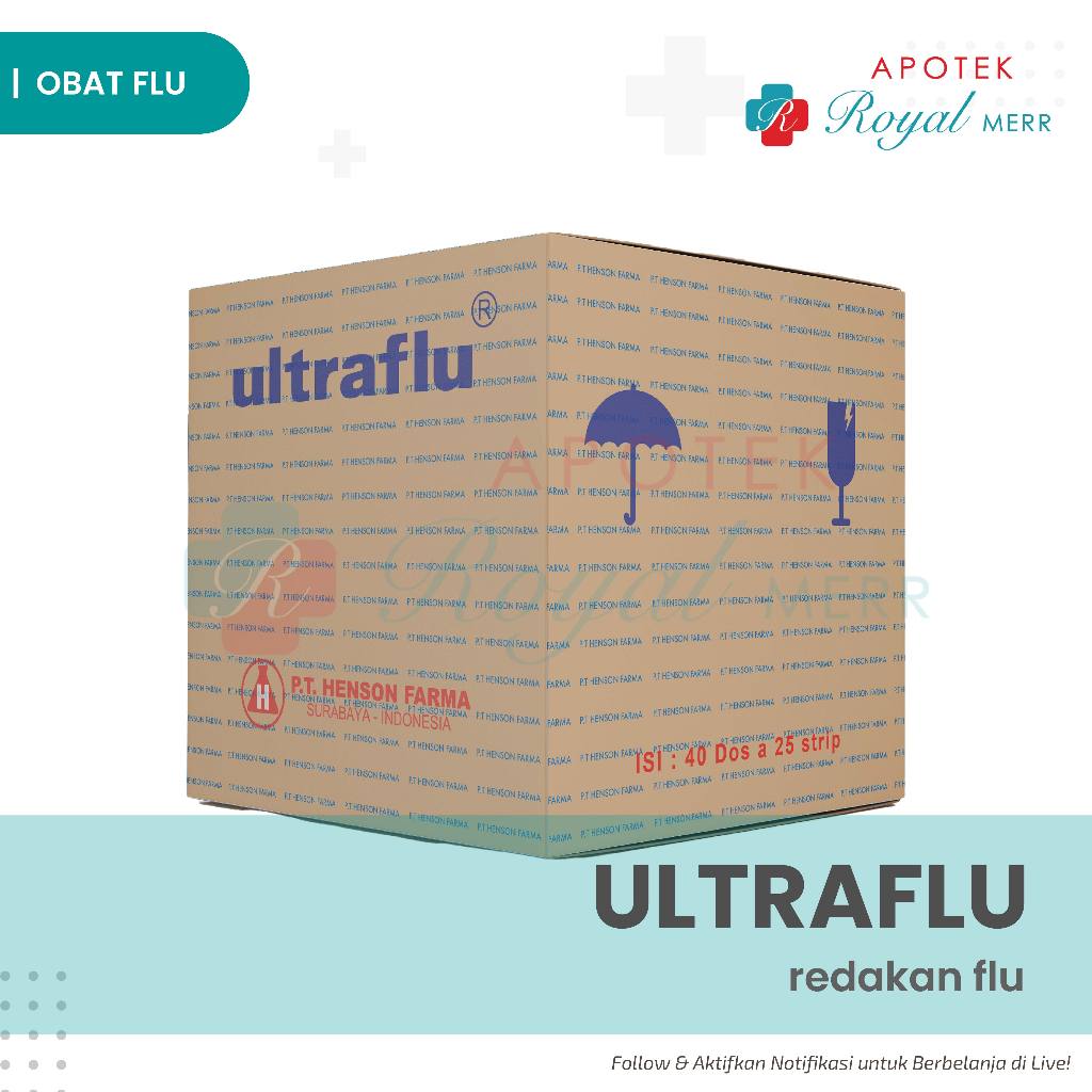 Jual ULTRAFLU KARTON ISI 40 BOX | Shopee Indonesia