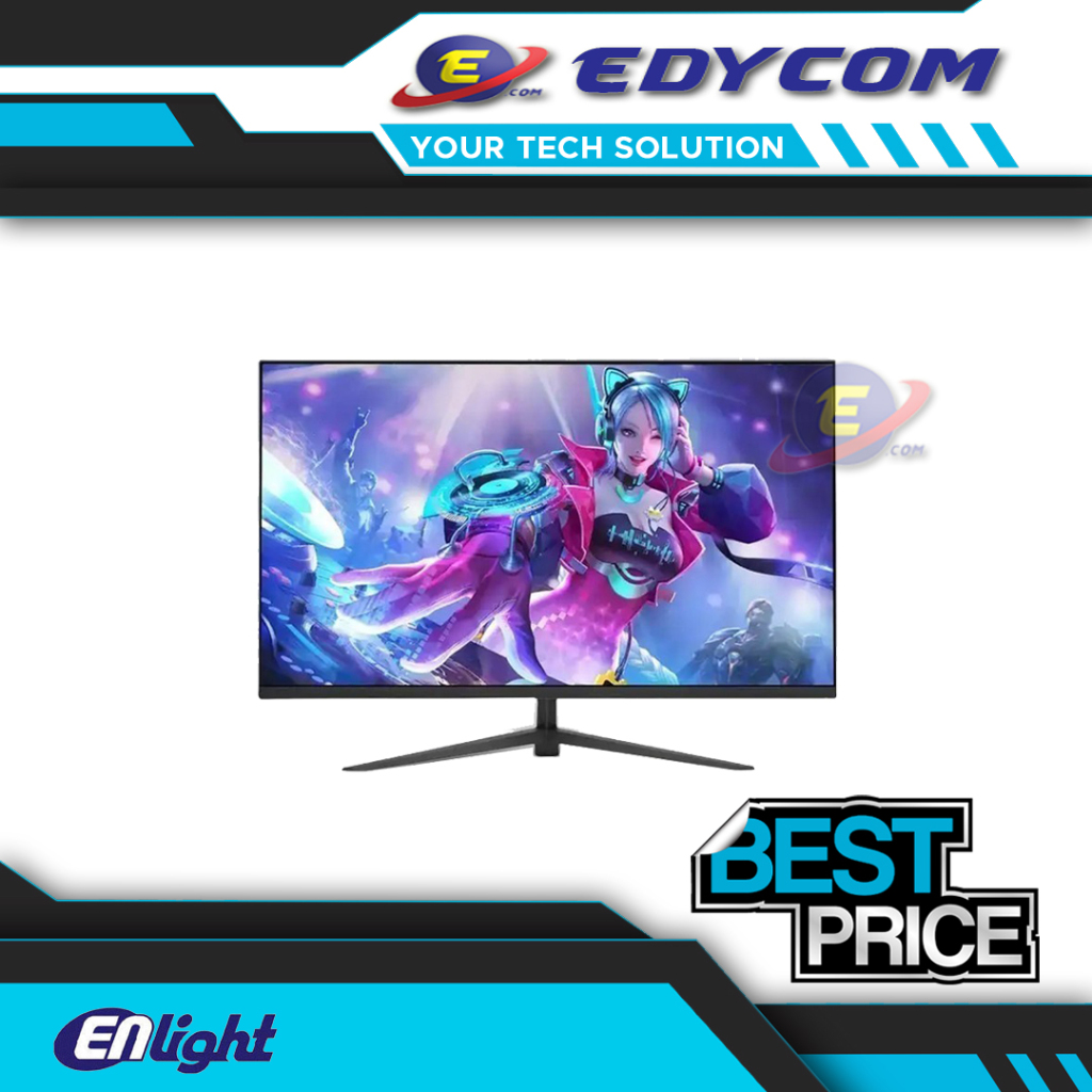 Jual MONITOR ENLIGHT 24ENS-B 24" VA FHD 2ms 75Hz Frameless | Shopee ...