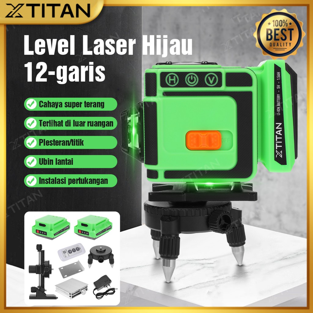 Jual 12 Line 4d Radiation Tingka Laser Level Digital Waterpass Laser ...