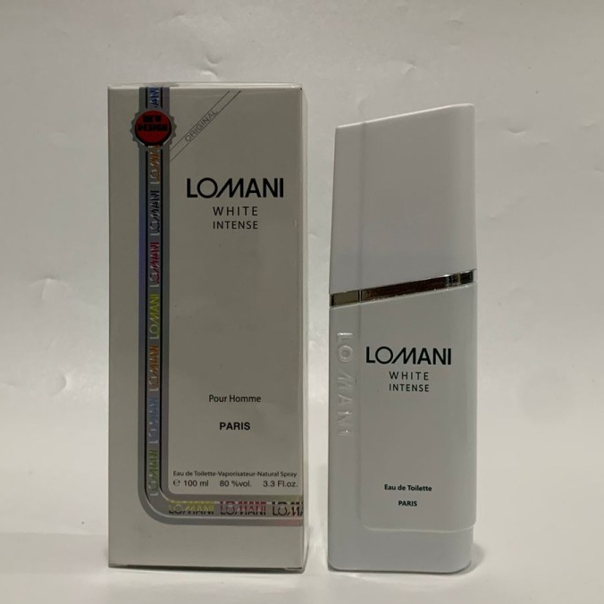 Jual parfum original lomani white intense pour homme Edt 100 ml ...