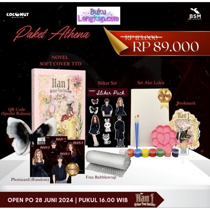 Jual buku novel Han j , drive you insane - virda a putri original | Shopee Indonesia