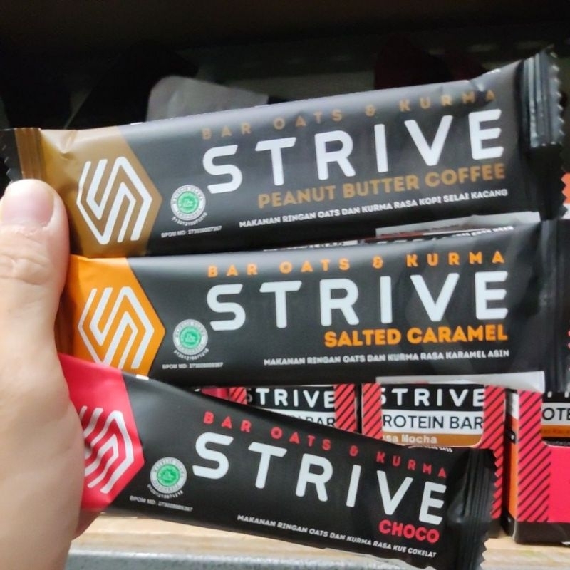 Jual STRIVE Energy Bar - Full Bar 40g | Shopee Indonesia