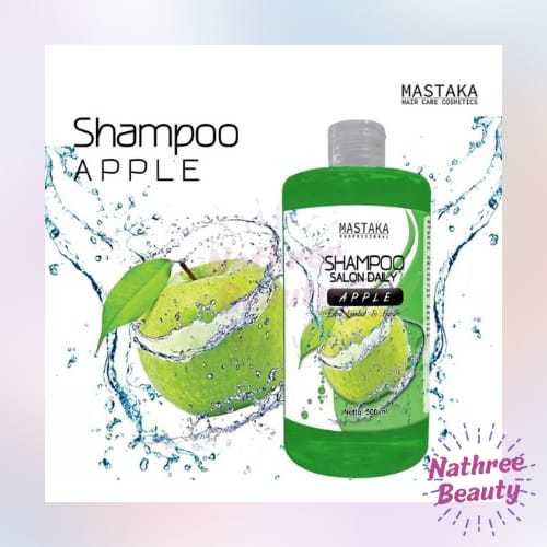 Jual MASTAKA SHAMPOO SALON Wangi Buah APPLE 500 ML | Shopee Indonesia