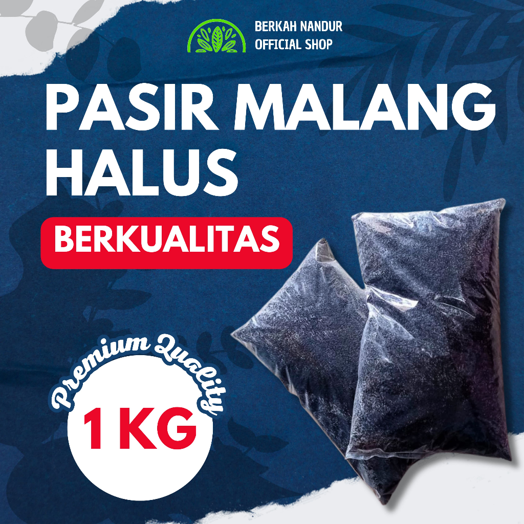 Jual Pasir Malang Halus & Kasar 1 kg MedIa Tanam Pasir Malang URBAN ...