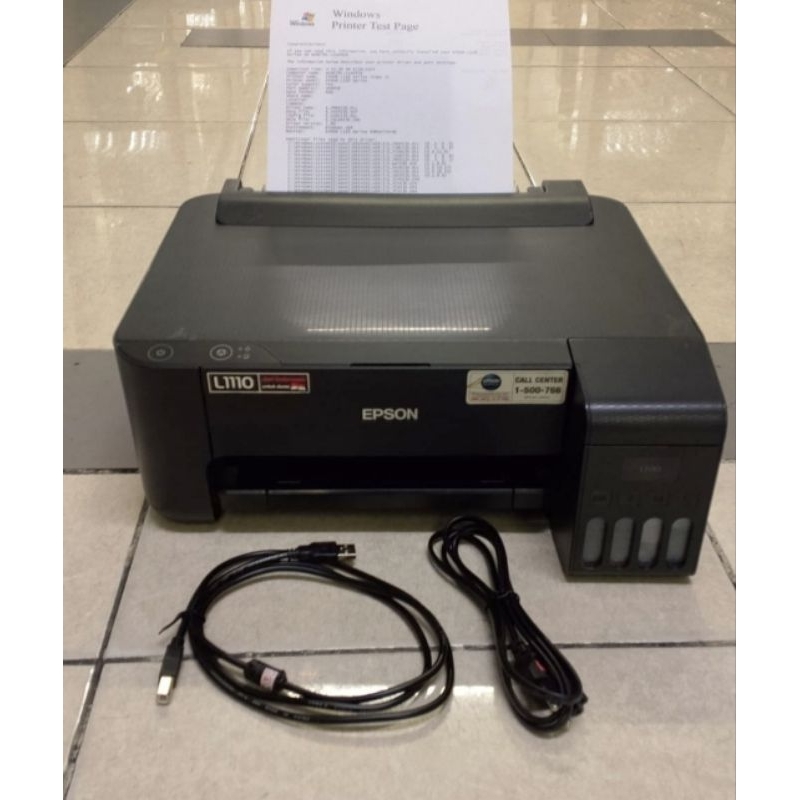 Jual Printer Epson L1110 Second Bergaransi Siap Pakai | Shopee Indonesia
