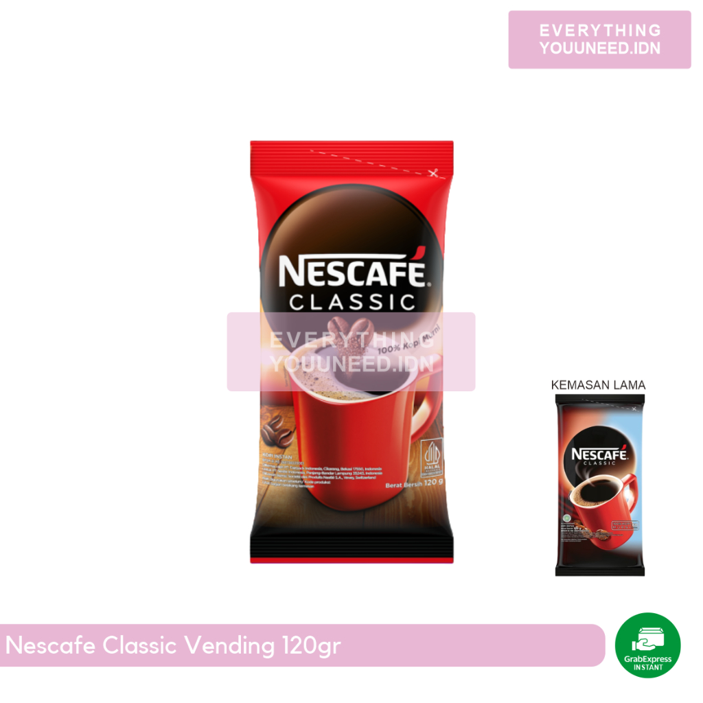 Jual Nescafe Classic Vending Coffee 120gr | Shopee Indonesia