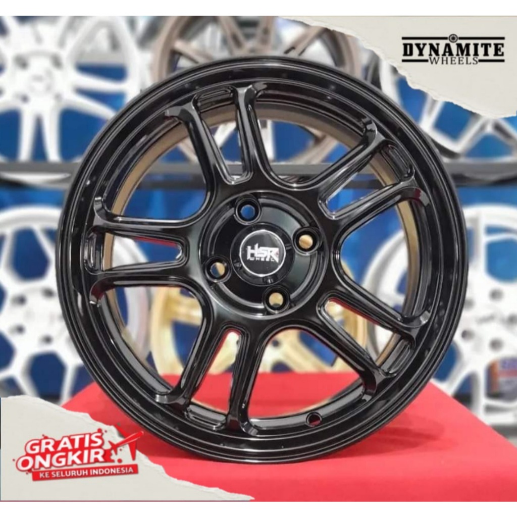 Jual Velg Yaris Mazda2 Ring 16 HSR NX SPO 347 Lebar 7 Velg HSR NX SPO R16 Pcd 4 x 100 Brio Agya ...