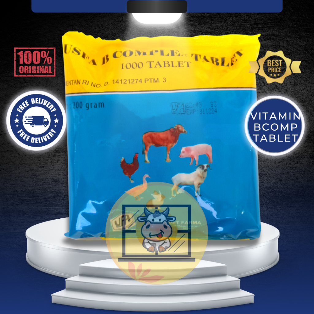 Jual USFA B COMPLEX Tablet - Vitamin B Komplek Meningkatkan Pertumbuhan ...