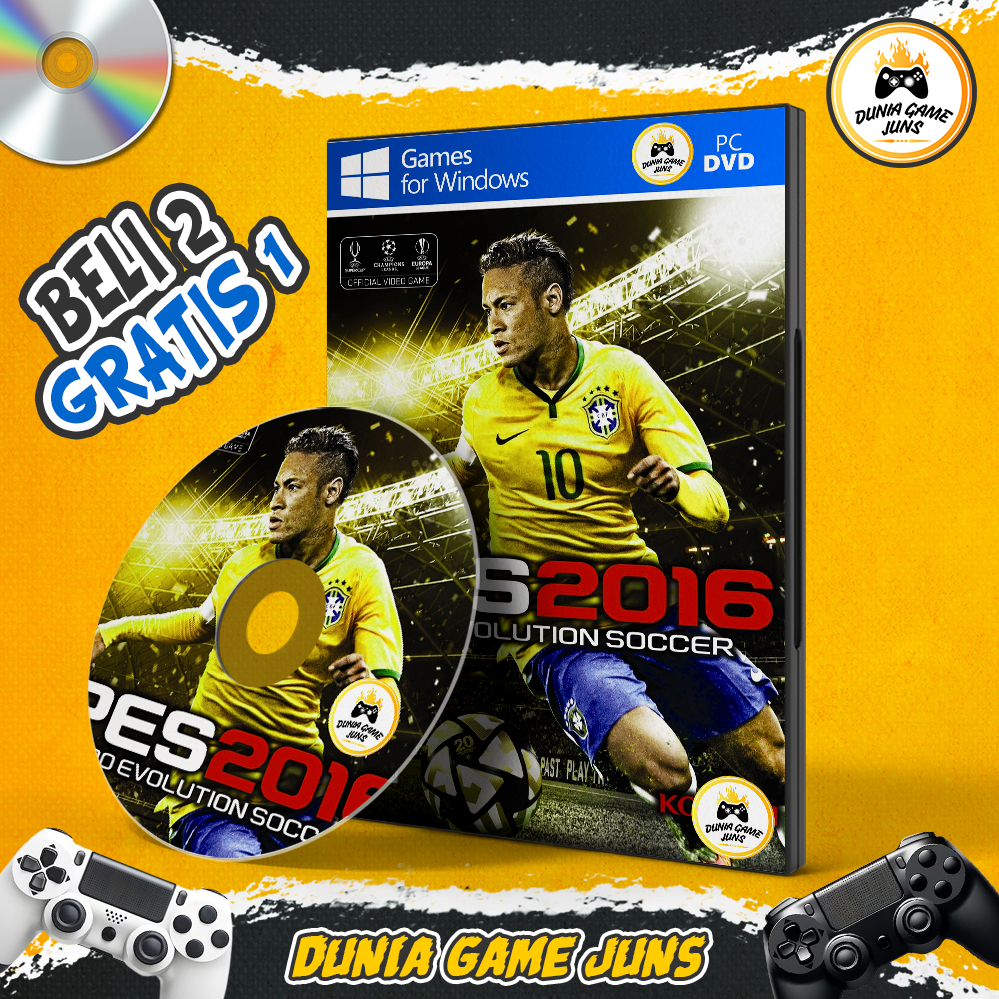 Jual PES 2016 | Pro Evolution Soccer 2016 | CD/DVD | Game Sport ...