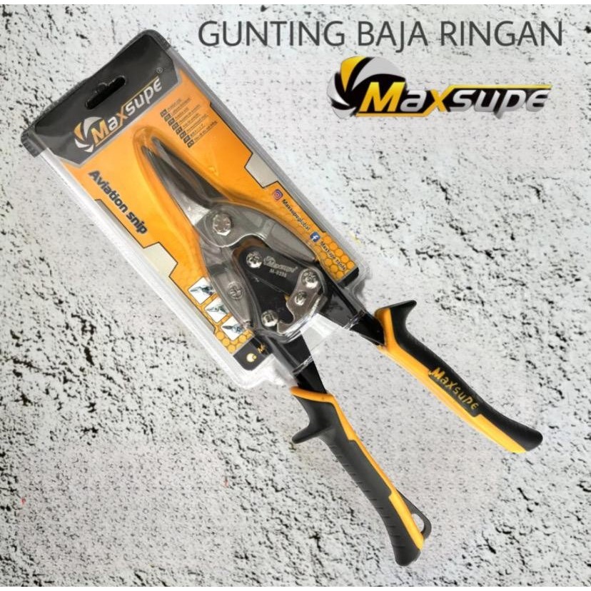 Jual MAXSUPE GUNTING HOLO baja ringan tang potong seng 10inch aviation ...