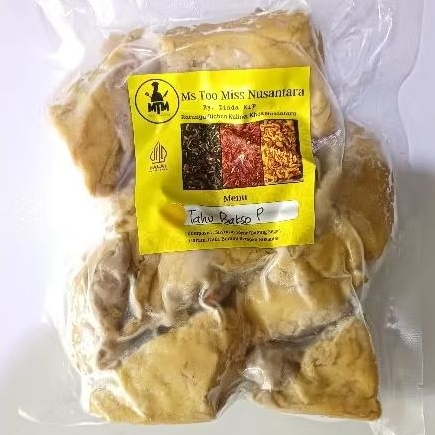 Jual Tahu Bakso Tahu Baso Tabso Tabakso Spesial Vacum isi 10 Besar ...