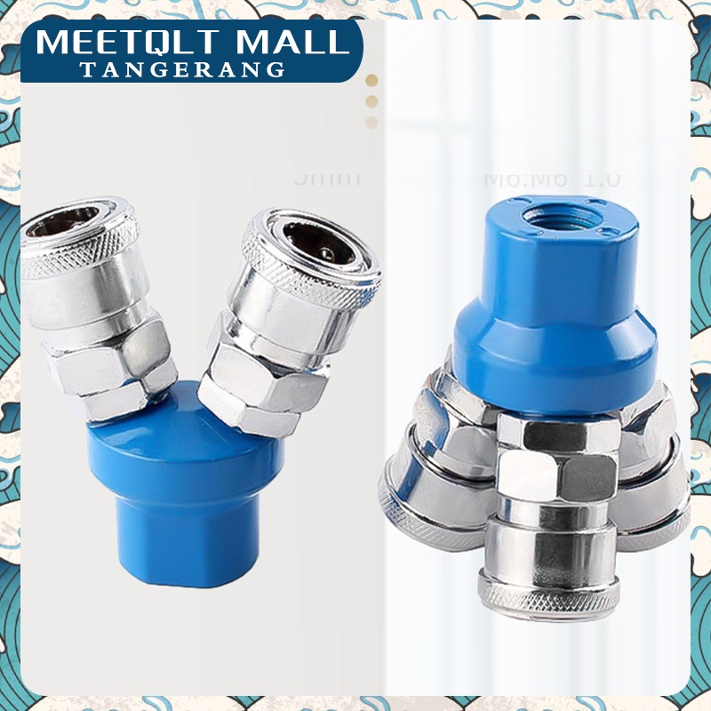 Jual Quick Coupler Cabang 2 Way Dan 3 Way/Coupler Kompresor/Quick ...