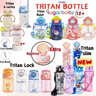 Jual Sugar Baby Tritan Kid Bottle Special Straw / Kid Bottle Slim 600ml - Botol Minum Sekolah ...
