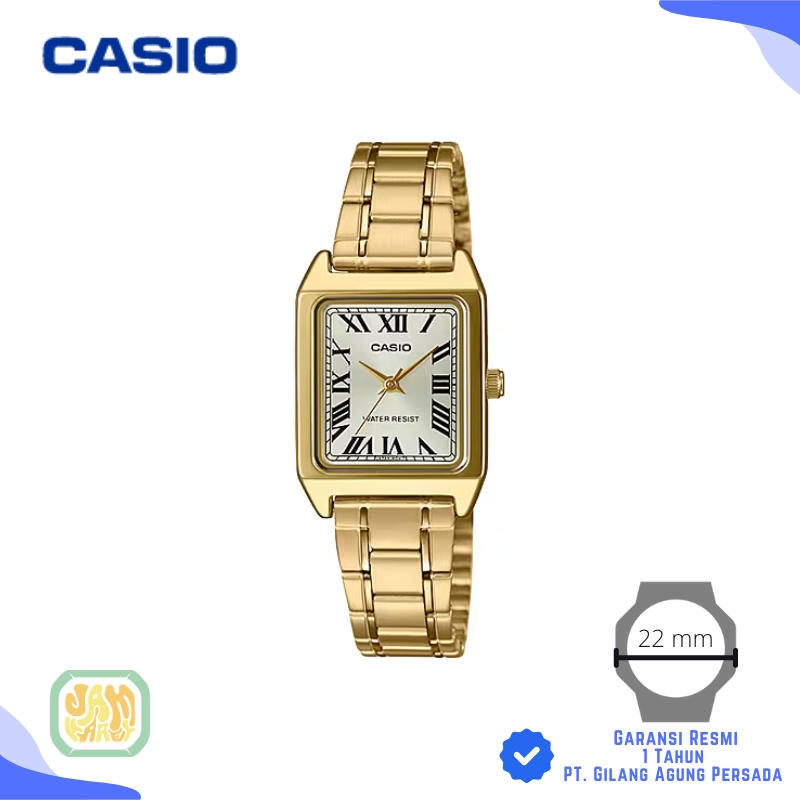 Jual Jam Tangan Wanita Casio Ltp V007g 9b Original Casio Tank Ltp