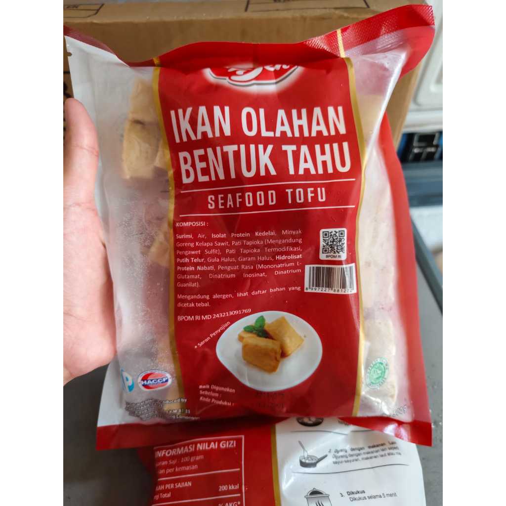 Jual PAK DEN TOFU/ Ikan olahan bentuk tahu | Shopee Indonesia