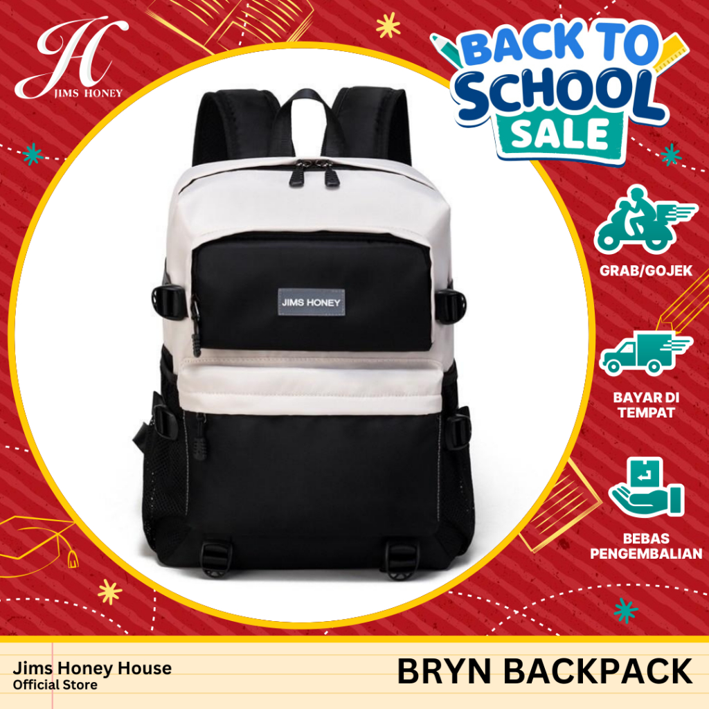 Jual JIMS HONEY BRYN BACKPACK TAS RANSEL PUNGGUNG GENDONG WANITA PRIA ...