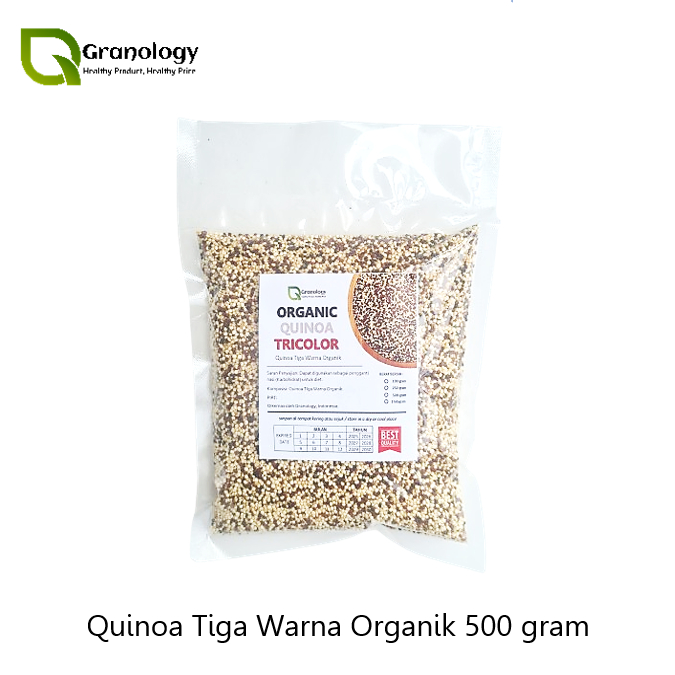 Jual Quinoa Tiga Warna Organik / Organic Quinoa Tri Colour (500 gram ...