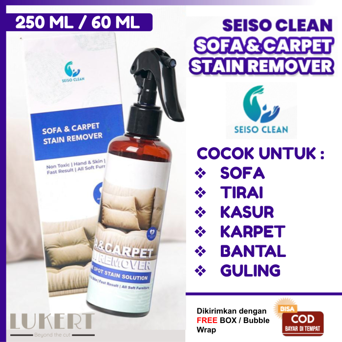 Jual SEISO CLEAN Penghilang Noda Sofa & Karpet dengan Anti Bacterial ...