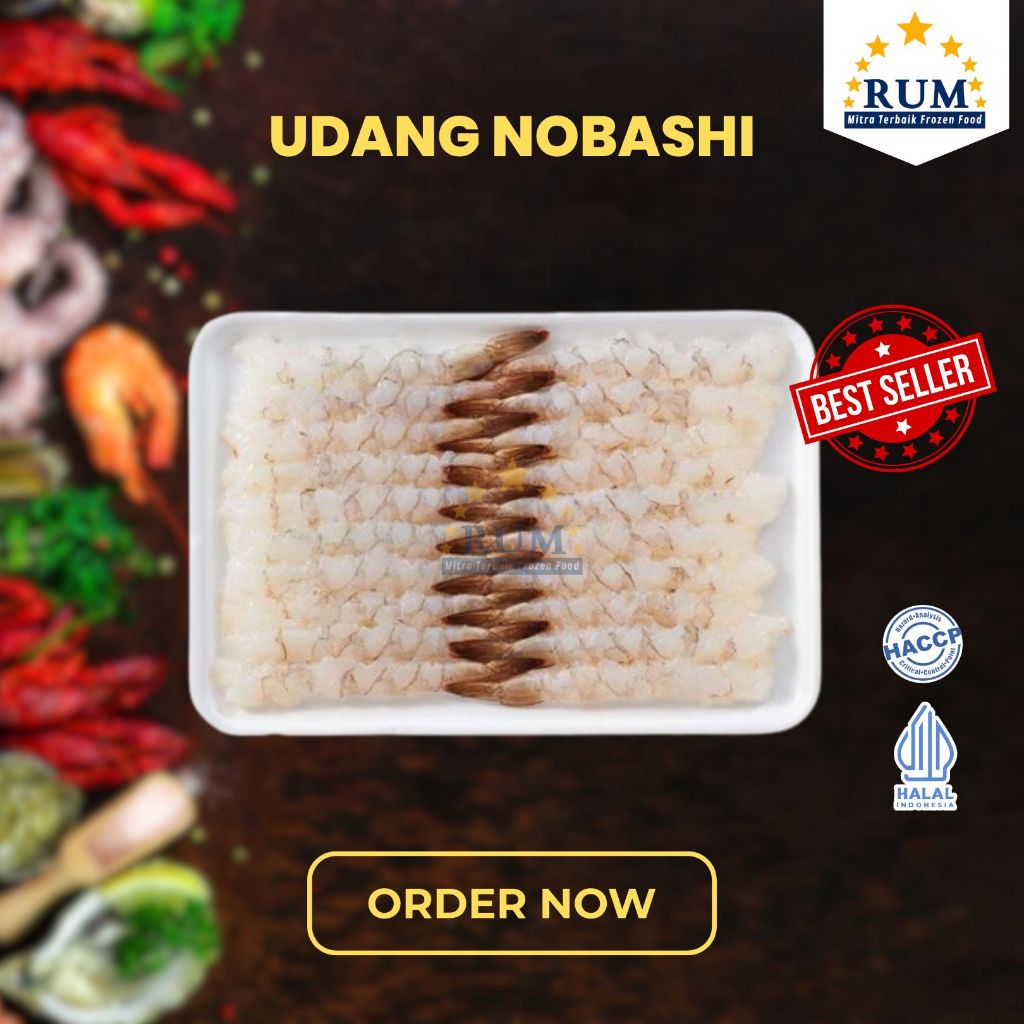 Jual Udang Nobashi 200gr (Per Pcs) - RUM Seafood | Shopee Indonesia