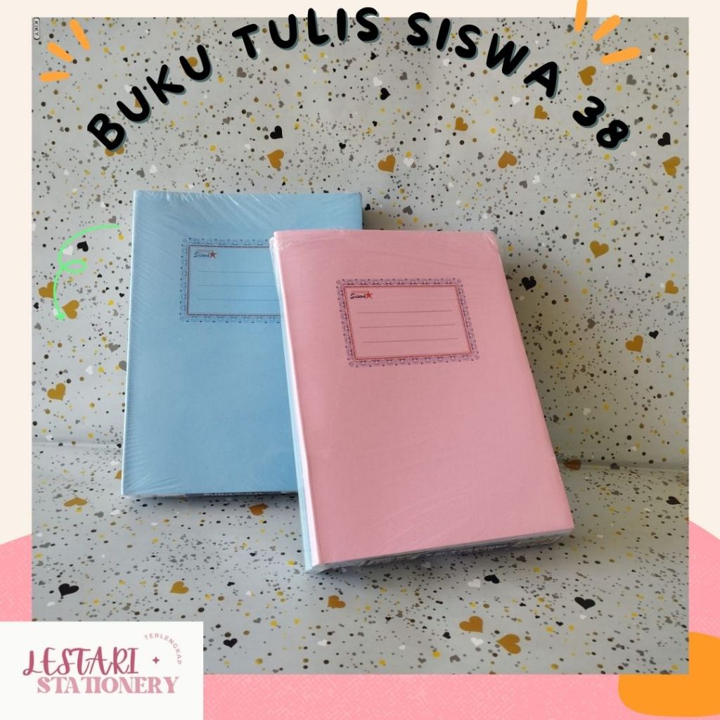 Jual Buku Tulis Siswa 38 | Buku Tulis | Notebook | Lestari Stationery ...