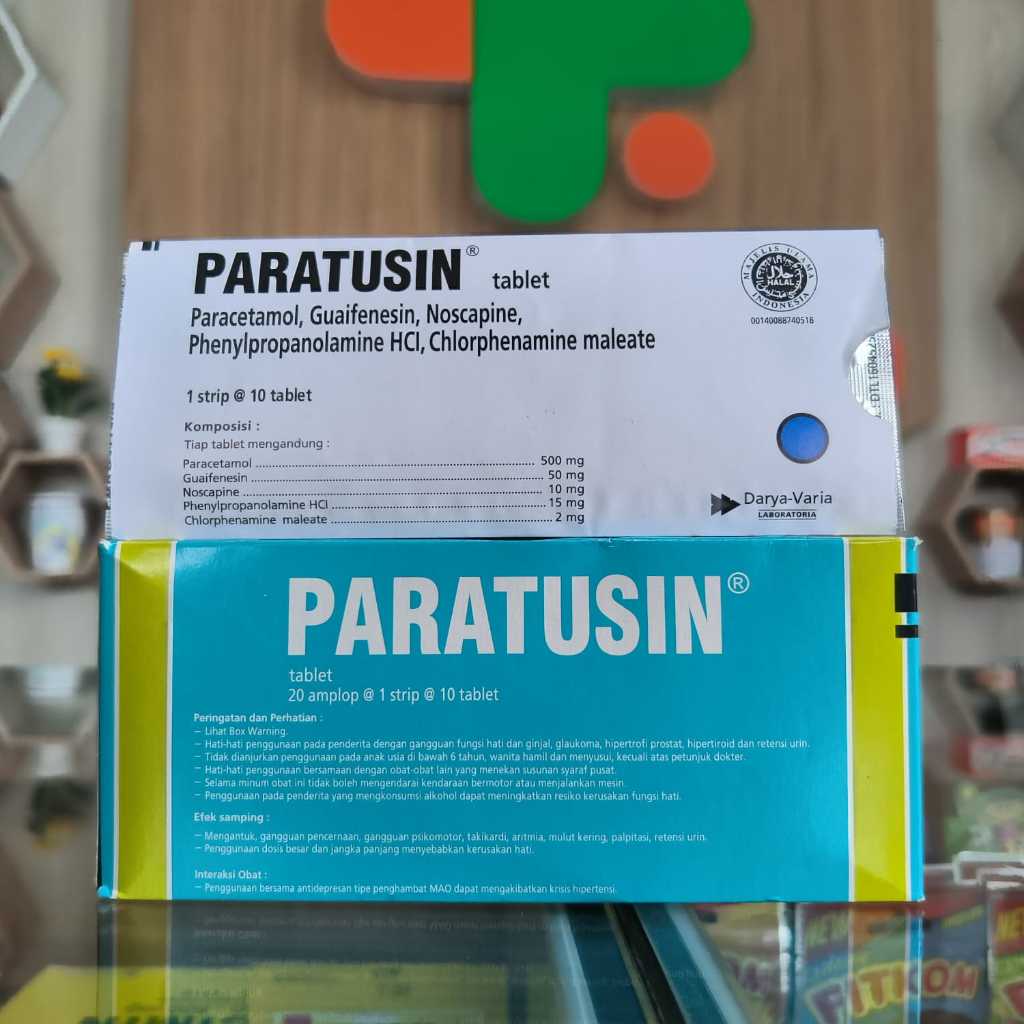 Jual Paratusin Strip isi 10 Tablet Flu Batuk Demam (Semarang) | Shopee ...