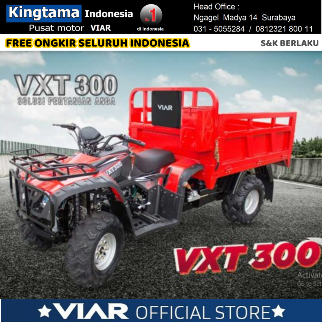 Jual ATV VIAR RAZOR VXT 300 - PROMO- ORIGINAL | Shopee Indonesia