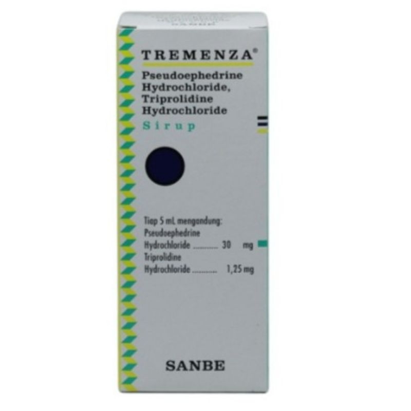 Jual Tremenza sirup 60ml | Tremenza tablet strip isi 10 | Tremensa ...