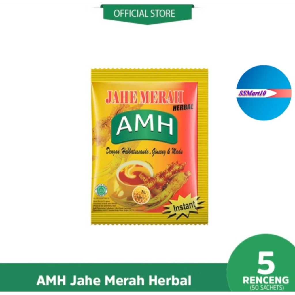 Jual AMH Jahe Merah RENCENG | Shopee Indonesia