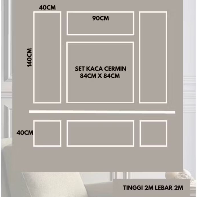 Jual List PVC moulding 1set (bukan gypsum) List Anti Rayap List Anti ...
