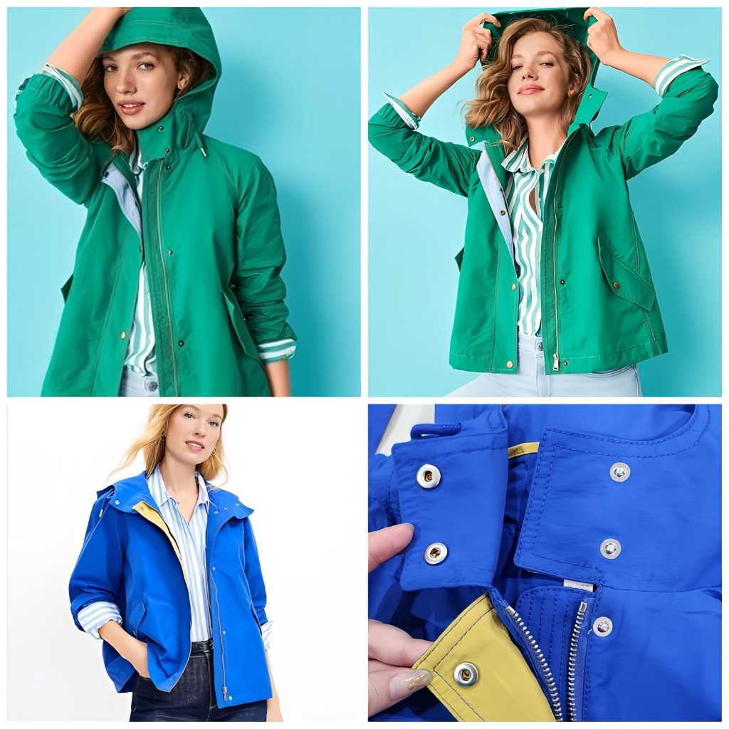 Jual Jaket Loft Modern Rain Jacket with 2 Pocket | Shopee Indonesia