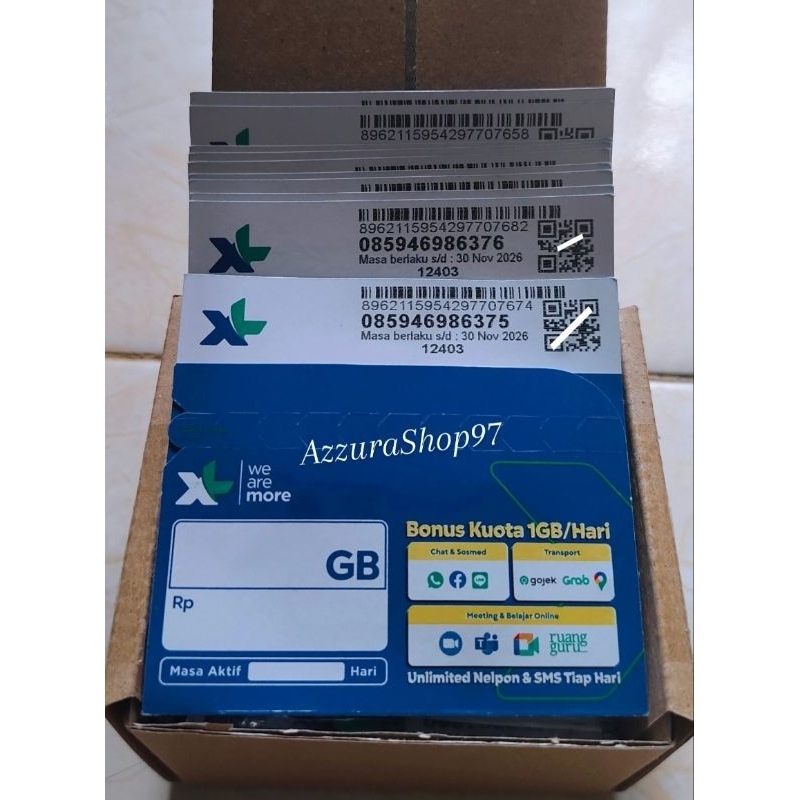 Jual KARTU PERDANA SP AXIS XL FRESH 12DIGIT | Shopee Indonesia