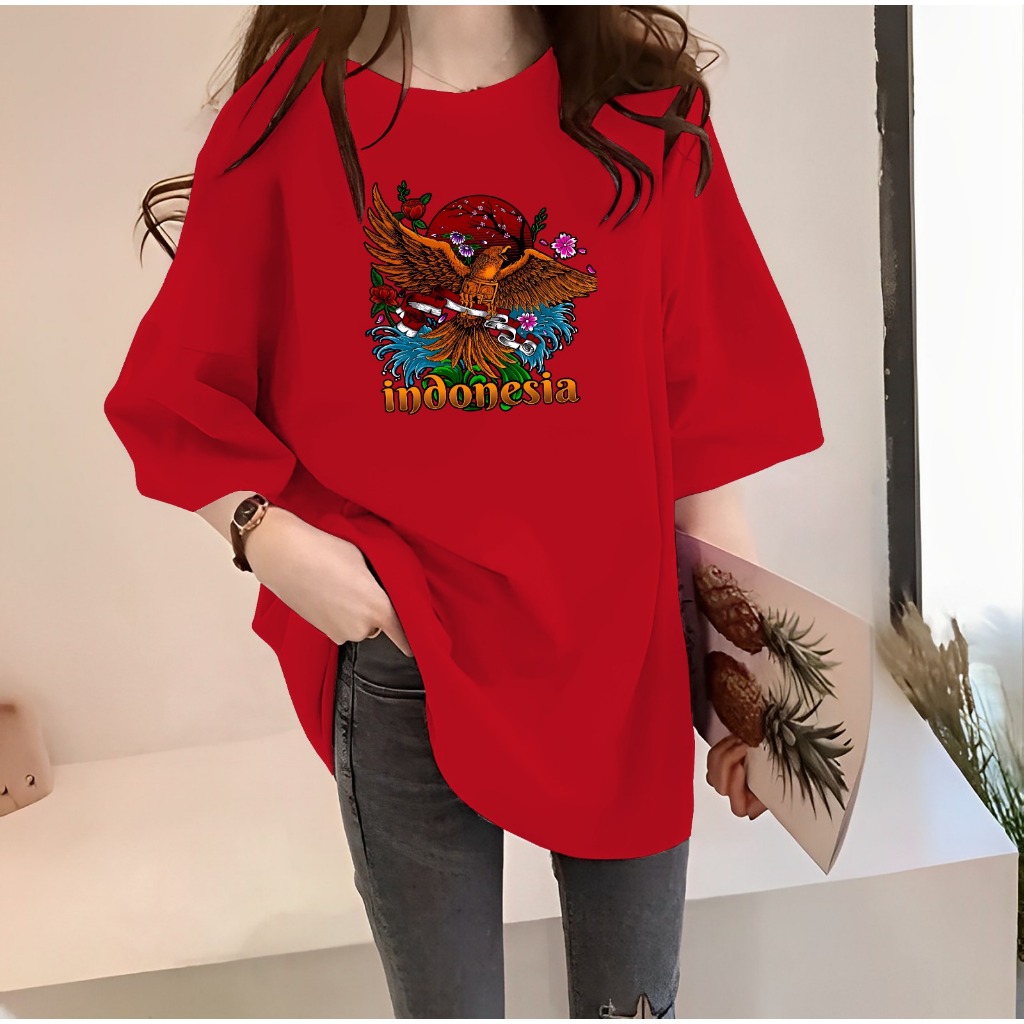 Jual Baju Kemerdekaan Viral 2024 / Baju Distro/ Baju Oversize/ Kaos ...