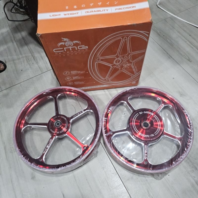 Jual Velg CMG X Mode Palang 5 Honda Vario 125 150 Merah Original ...