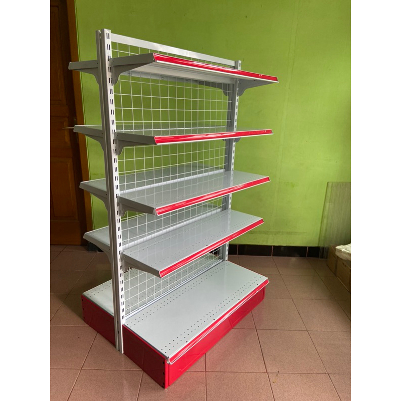 Jual Rak Double Gondola / Rak Minimarket Tipe A3 / Rak Gondola Double ...