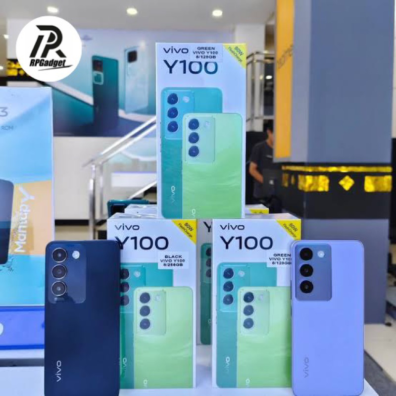 Jual VIVO Y100 4G 8/256GB 8/128GB new 100% Original Garansi resmi ...
