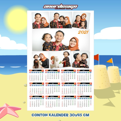 Jual KALENDER SATUAN | KALENDER FOTO | KALENDER 1 LEMBAR MURAH ...