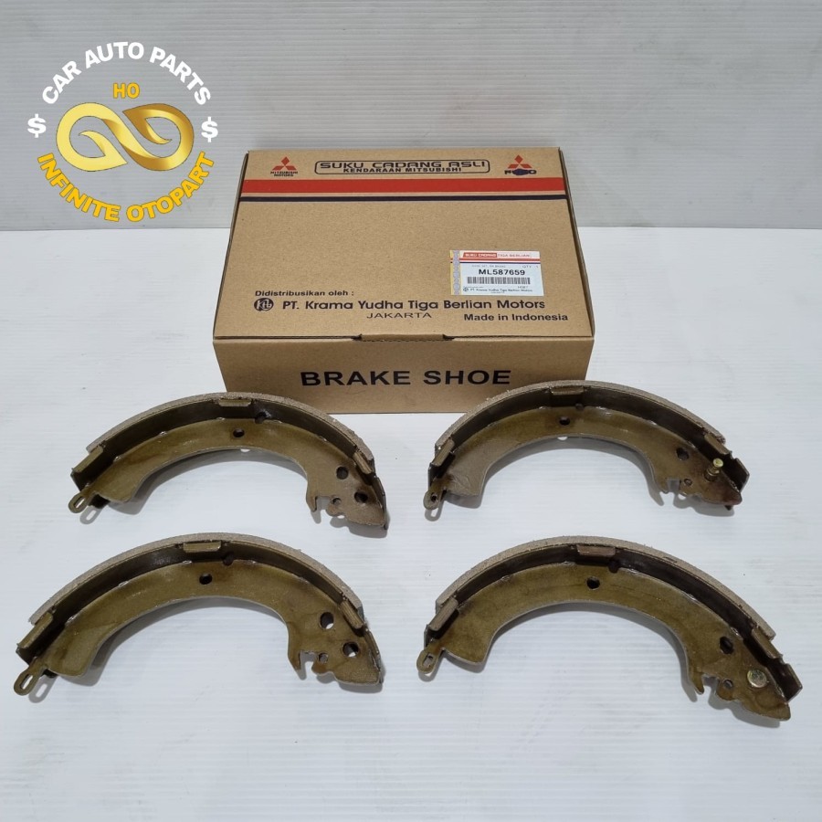 Jual BRAKE SHOE KAMPAS REM BELAKANG MITSUBISHI L300 DIESEL L038 | Shopee Indonesia