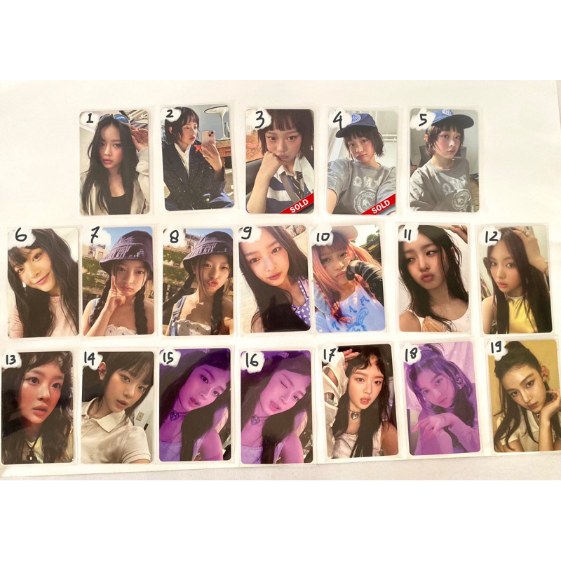 Jual OFFICIAL PHOTOCARD PC newjeans hanni get up supernatural bluebook ...