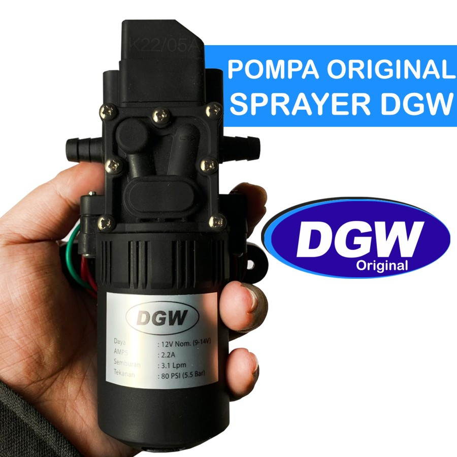 Jual Pompa Air DC 12V atau Dinamo Sprayer Elektrik DGW Original ...