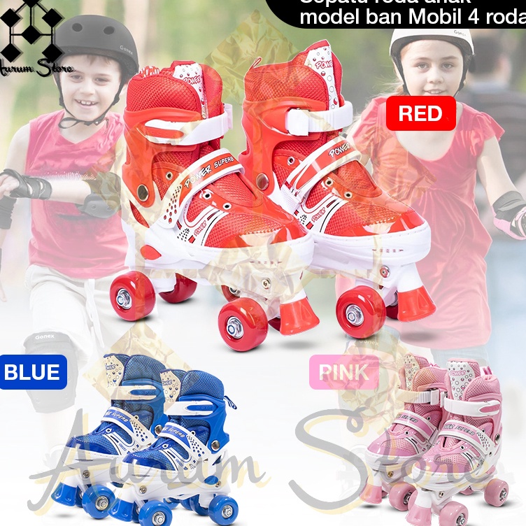 Jual KODE U6U9 Sepatu Roda Pemula Model Bajaj Mobil POWER SUPERB Sepatu ...