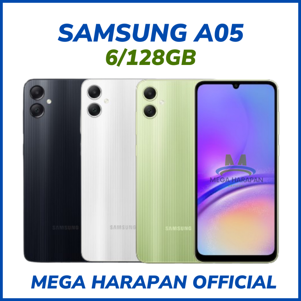 Jual SAMSUNG GALAXY A05 6/128GB GARANSI RESMI 1 TAHUN | Shopee Indonesia