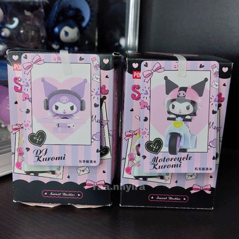 Jual Pop Mart Sweet Besties Kuromi Motorcycle DJ Kuromi | Shopee Indonesia