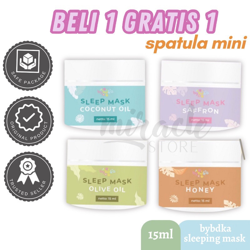 Jual BYBDKA SLEEPING MASK 15GRAM MASKER WAJAH UNTUK TIDUR GEL MASK ...