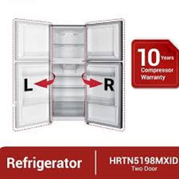 Jual HITACHI Kulkas 2 Pintu 181L Smart Inverter Reversible Door HRTN5918MXID HRTN5198 HRTN51 ...