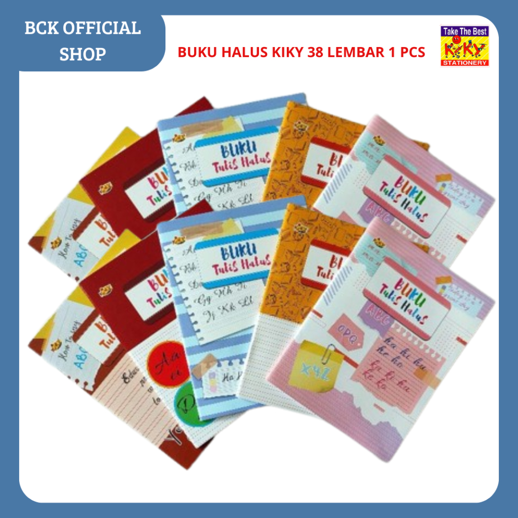 Jual Buku Halus Buku Tulis Halus 38 Lembar Kiky | Shopee Indonesia