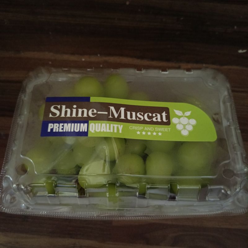 Jual Anggur shine Muscat pack | Shopee Indonesia