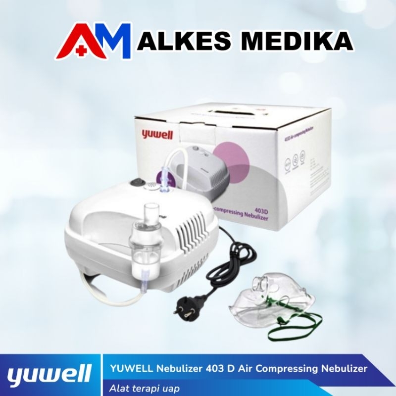 Jual YUWELL Nebulizer 403 D Air Compressing Nebulizer | Shopee Indonesia